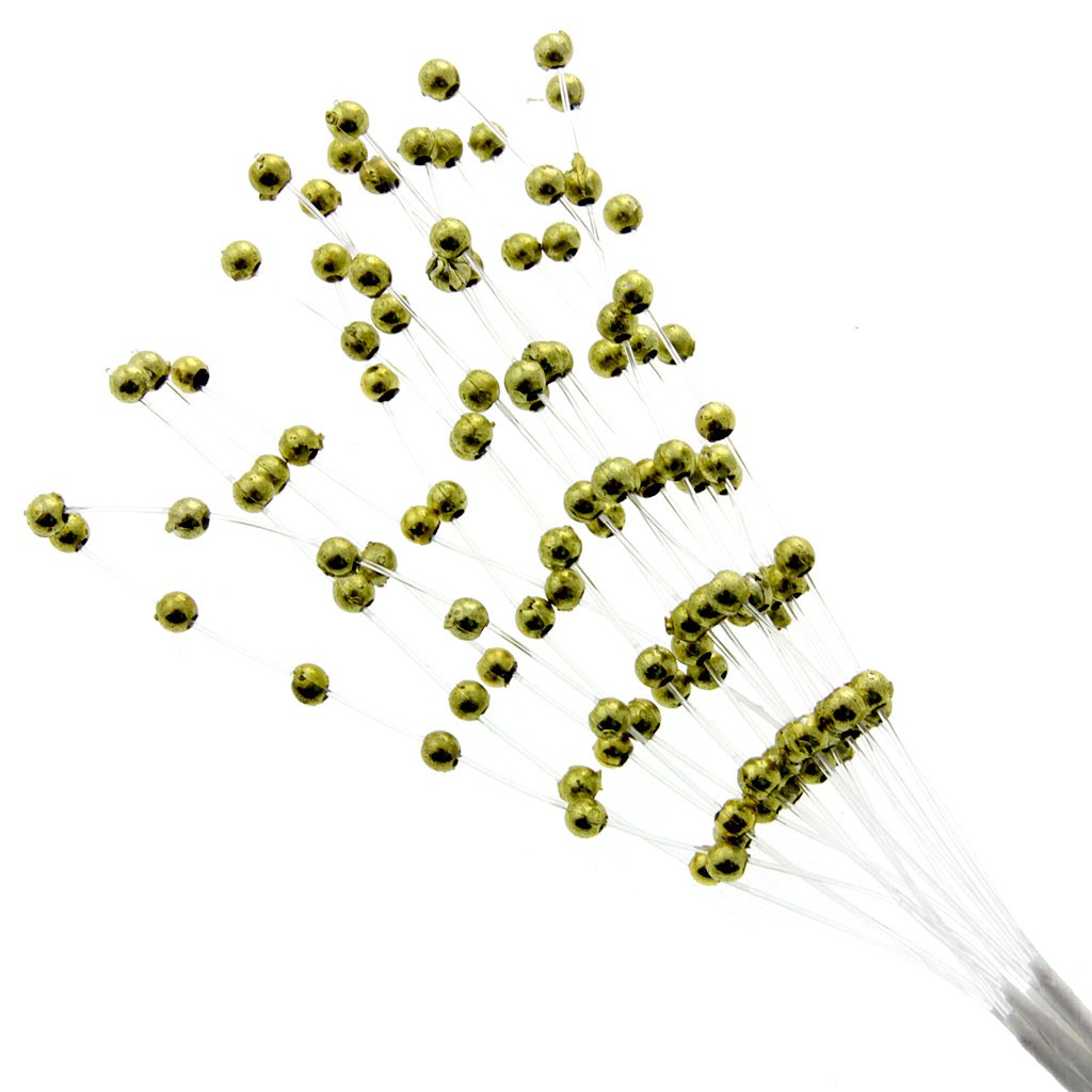Pearl Sprays - Gold (12pcs per pk) — Corsage Creations