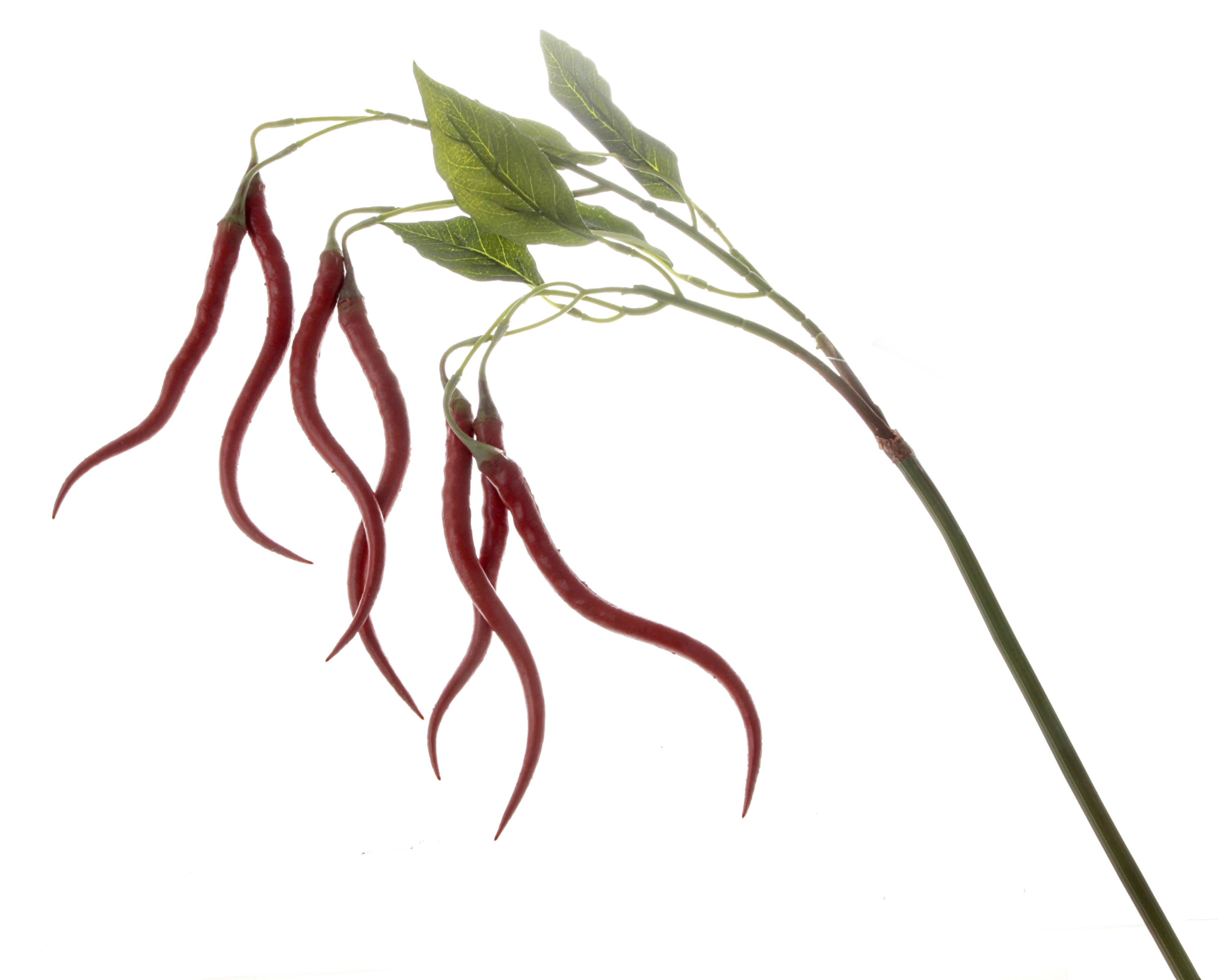 Artificial Chilli Stem - Natural (83cm long) — Corsage Creations