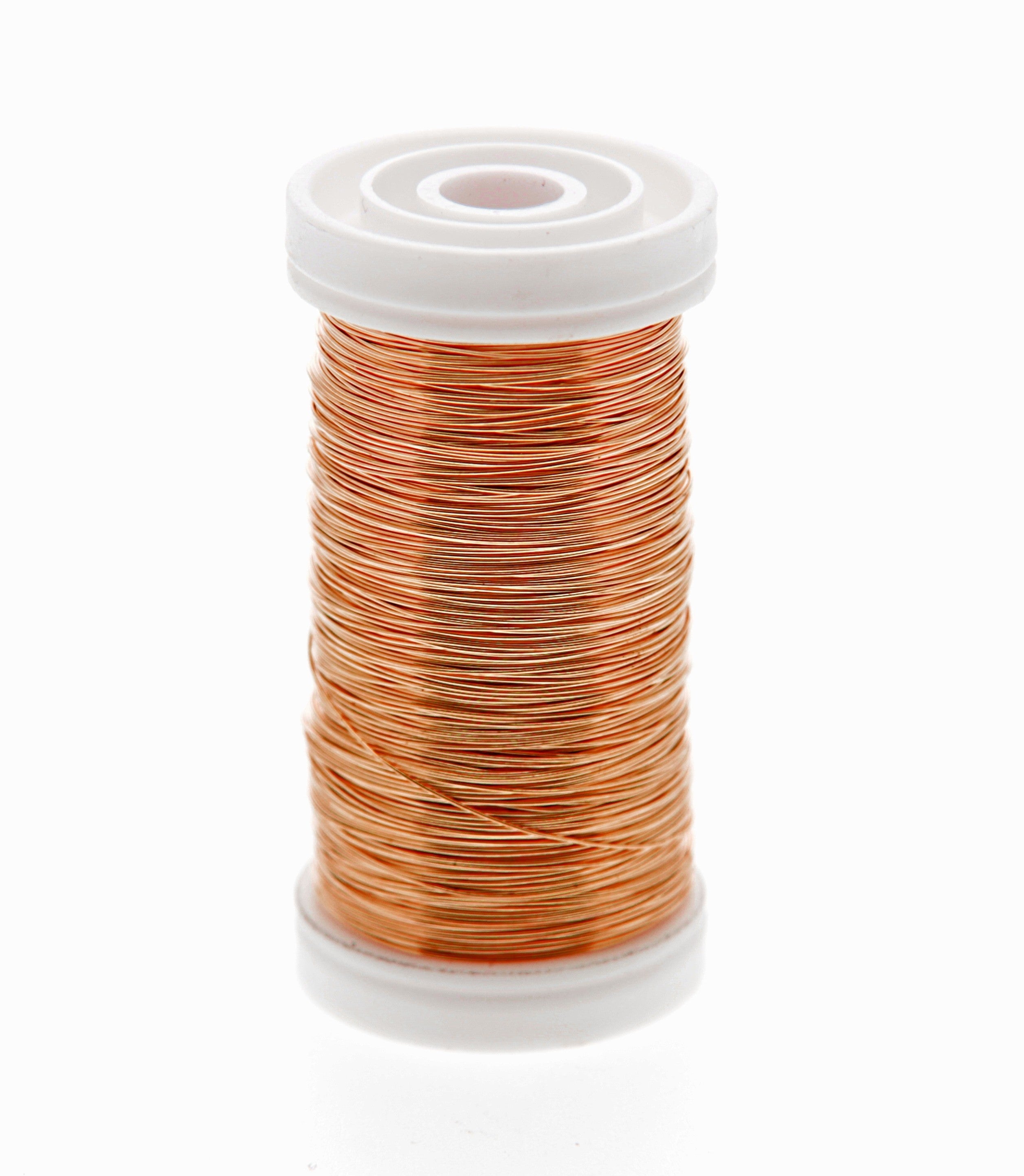 Metallic Wire - Copper (0.5mm x 100g) - Corsage Creations