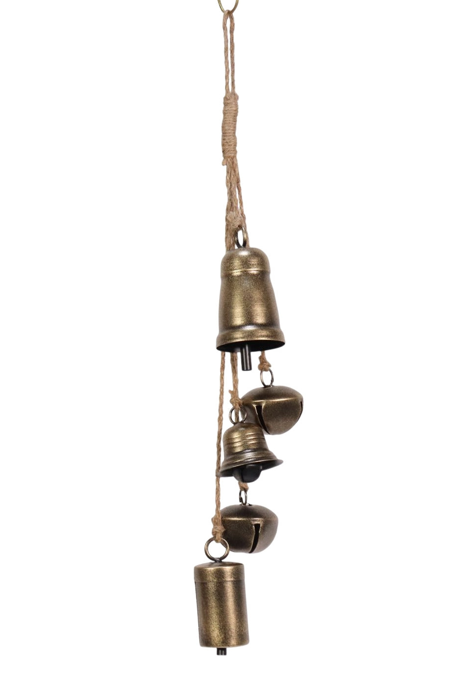 Mixed Hanging Bells - Bronze (5 bells, 50cm long) — Corsage Creations