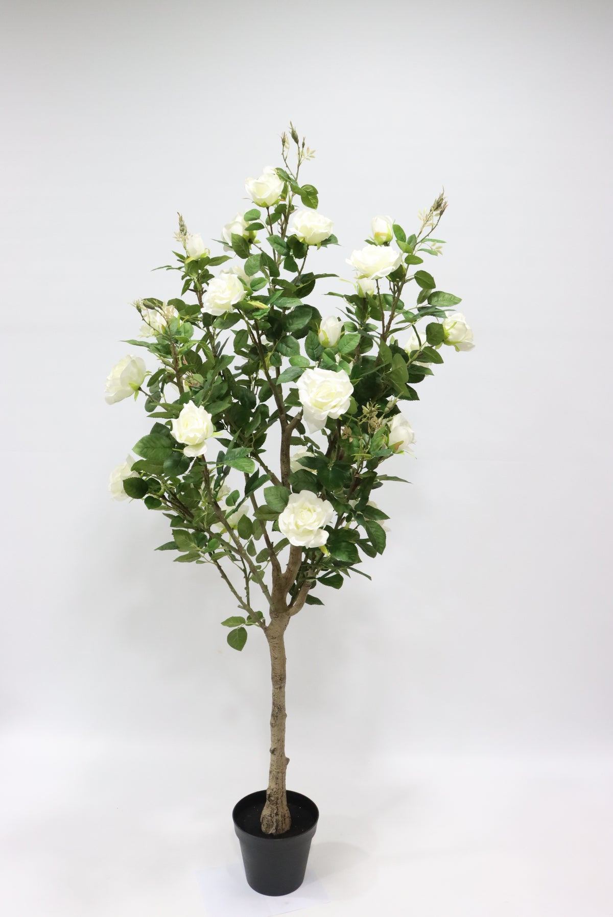 Artificial Rose Tree - White/Green (182cm long) — Corsage Creations